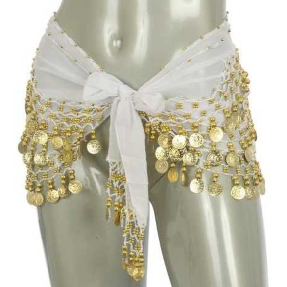 Accessories | Belly Dancer Sash With Gold Coins | Poshmark